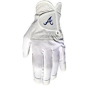Team Golf MLB Atlanta Braves Cool Mesh with Cabretta Leather - One Size - Mens Left MLB Cool Mesh with Cabretta Leather - One Size - Mens Left