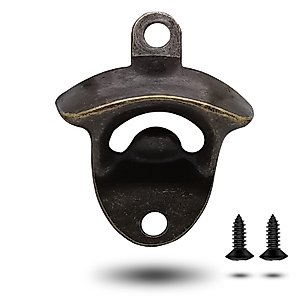 Wall Mount Bottle Opener Vintage Beer Bottle Opener with Screws