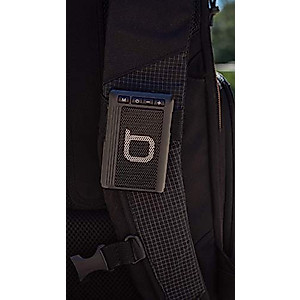 Bumpboxx Wireless Bluetooth Speaker | Black | Retro Pager Beeper | Outdoor Portable Bluetooth Speaker | MP3 Player | FM Radio | LED Flashlight | Waterproof Speaker | Weighs 3.2oz