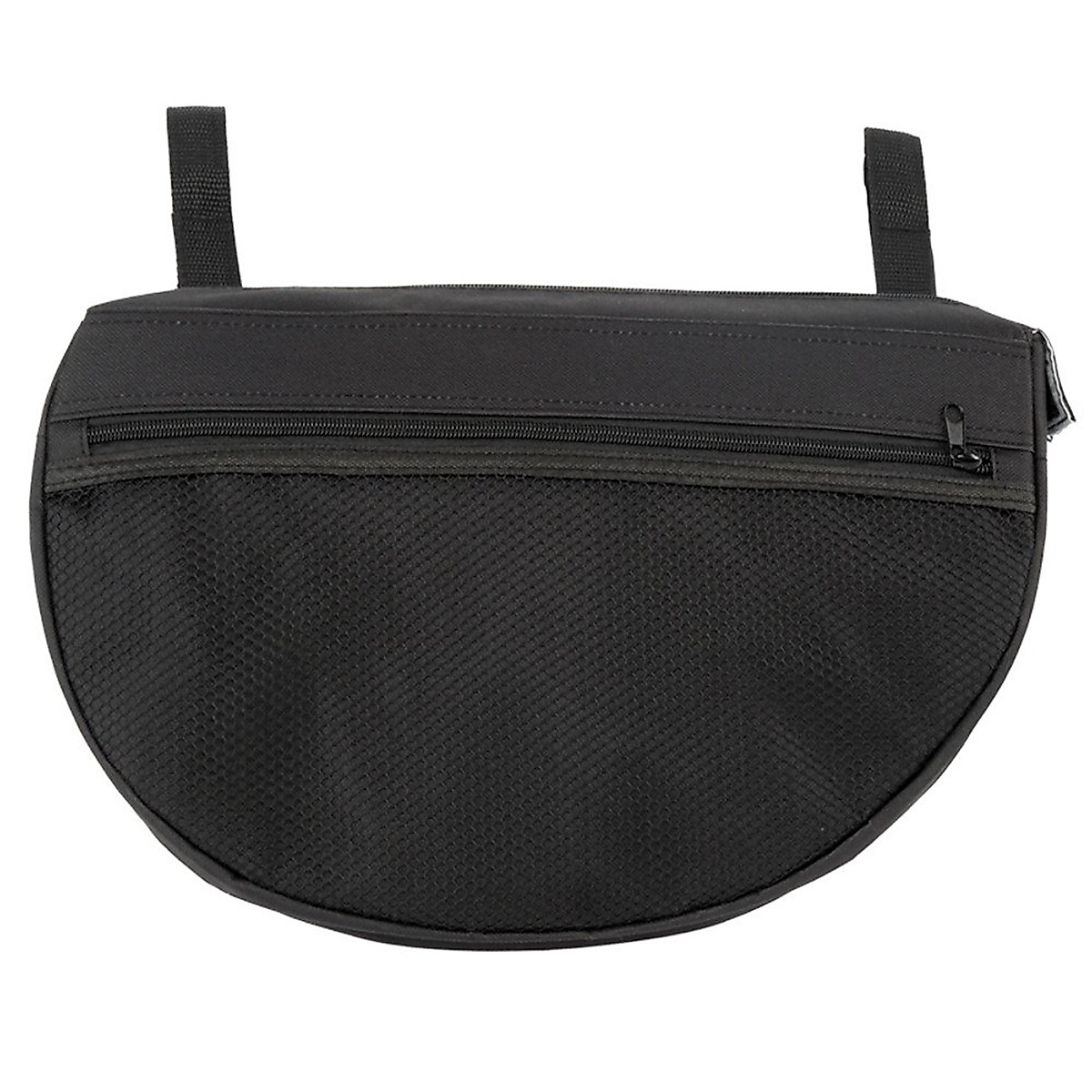ROMIRUS Insulated Stroller Organizer, Side Sling Stroller Saddle Bag, Black