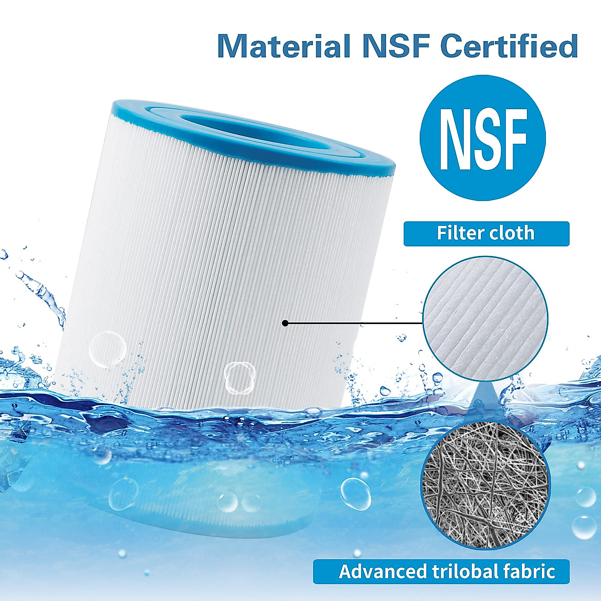 Mamokin PDM28 Spa Filter Replacement Aquarest Dream Maker 461273 Hot Tub Filter, FC9944, FC-9944 cartridges, 2 Pack