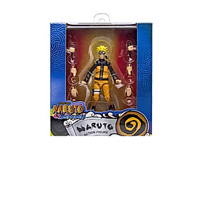 Toynami Naruto Shippuden 4-Inch Poseable Action Figure Series 1 Naruto Action Figure