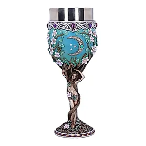 Nemesis Now Maiden Goblet, Blue, 20.8cm