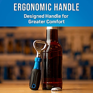 Jonard Tools BO-1 Bottle Opener with Cushion Grip Handle Small