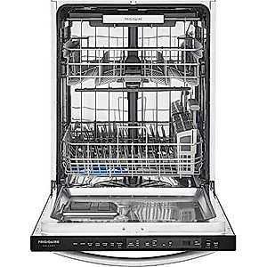 Frigidaire FGID2479SF 24" Energy Star Fully Integrated Built-In Dishwasher with 14 Place Settings 7 Wash Cycles Cycle Complete LED Floor Beam Indicator and EvenDry Drying System in Stainless Steel