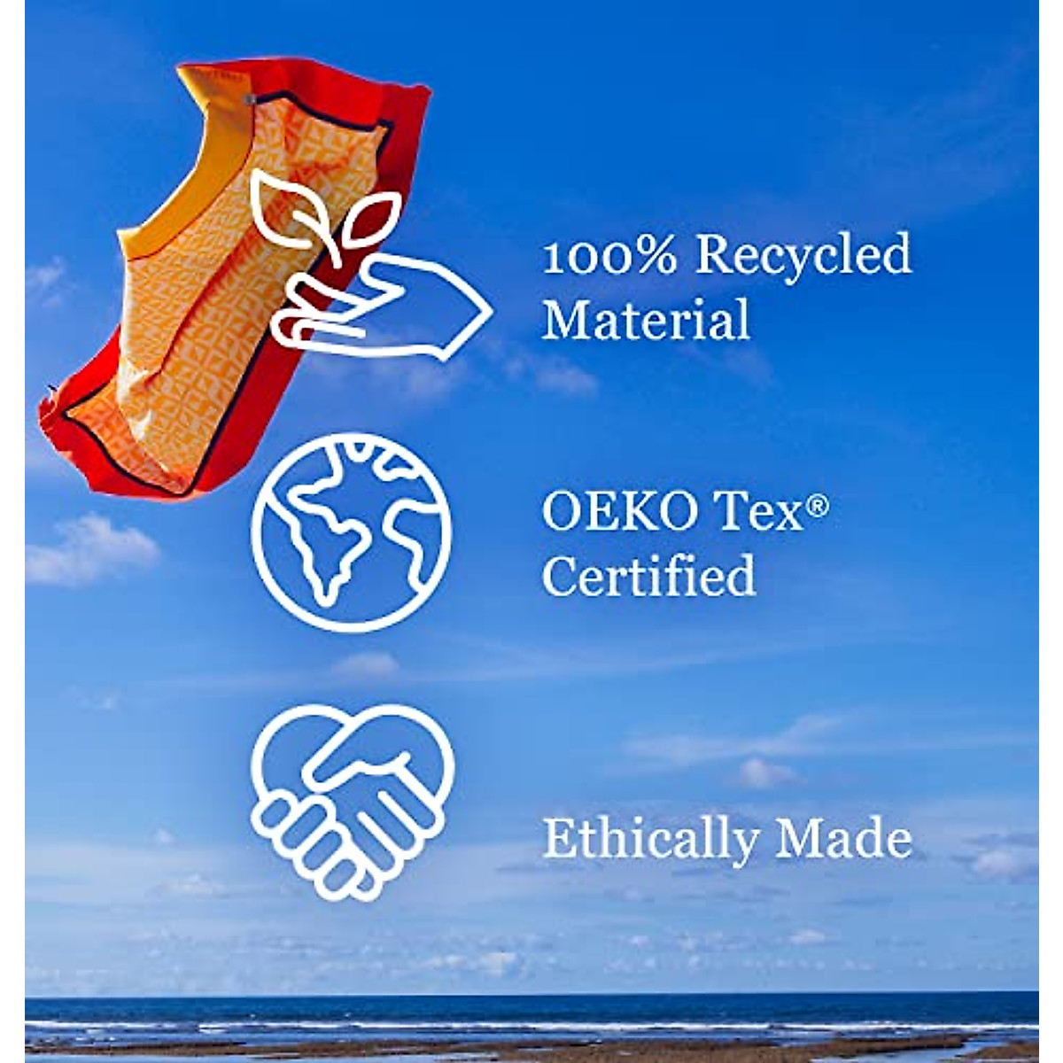 Coastfit Premium Oversized Pool- / Beach-Towel Made from Sustainable Materials (Flamingo Pink)