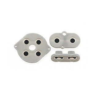 Jayamer Silicone Conductive Rubber Pad for GBC Game Boy Color Console Button Pads (Grey)