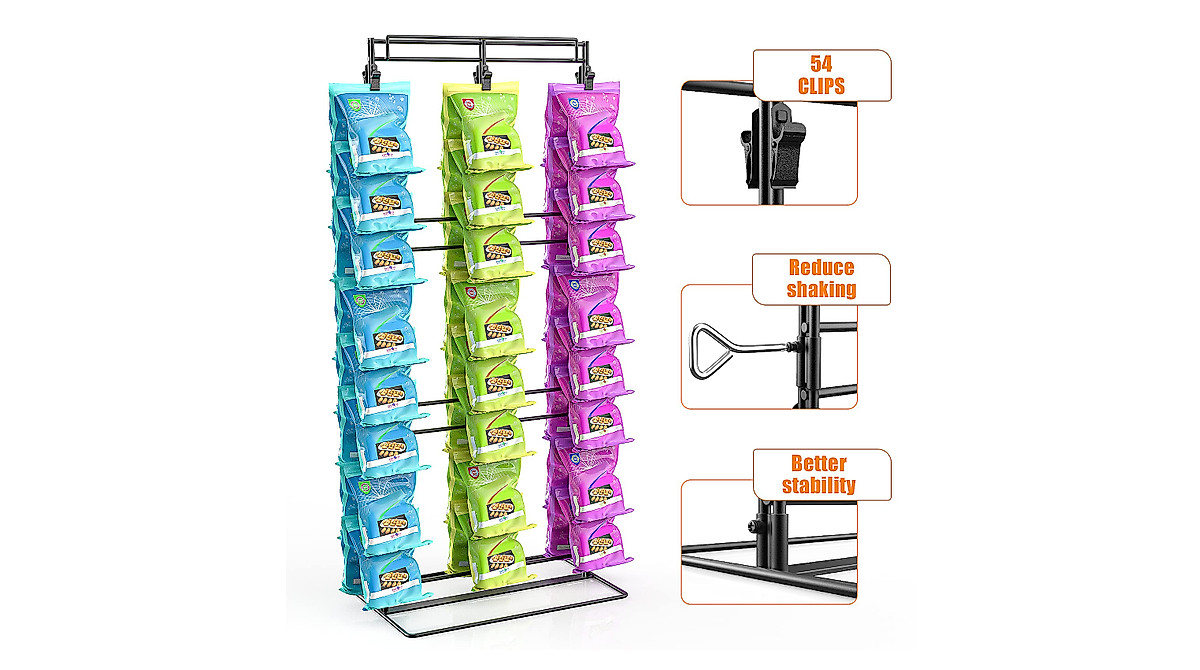 Eazy2hD Potato Chip Rack Display - Maximize Your Space