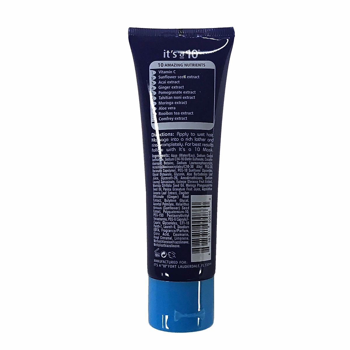 It's a 10 Haircare Miracle Moisture Shampoo Sulfate Free, 2 fl. oz.