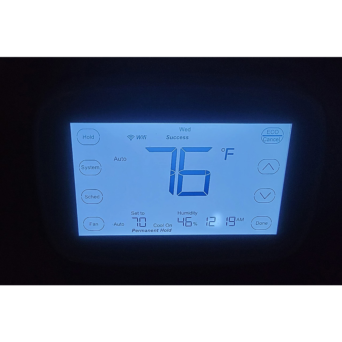 Lakepro-1 Programmable Thermostat for Home - Wi-Fi Enabled with Alexa Compatibility - Control Temperature and Remote Monitoring with Phone App (Requires a C Wire)