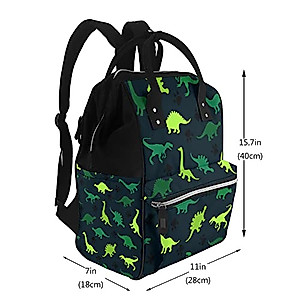 Lianmei Diaper Bags Backpack Unisex Fashion Mummy Backpack Multi Functions Large Capacity Nappy Bag Nursing Bag for Baby Care for Traveling