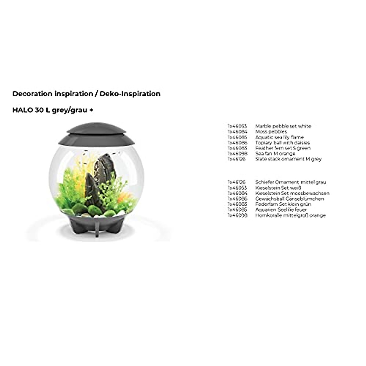 biOrb 46084.0 Moss Pebbles Aquariums