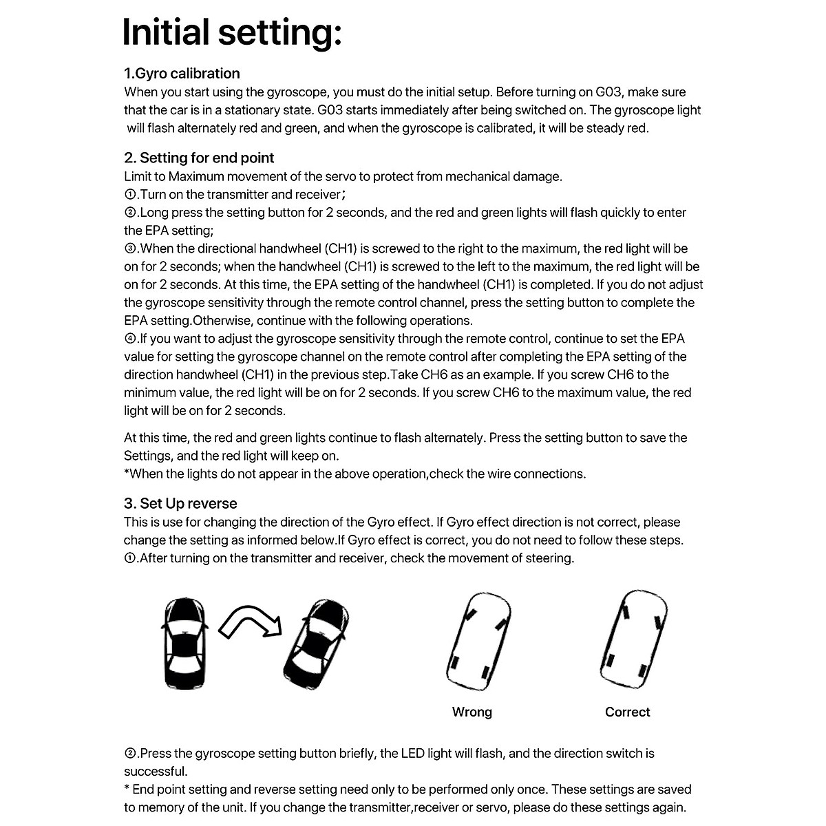 DUMBORC G02 RC Mini Gyroscope Micro Gyros Lightweight Drift Car Balancer for Speed Car/Pull Car/RC Cars