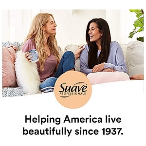 Suave Professionals Color Care Conditioner for Color-Treated and Frizzy Hair Keratin Infusion Hair Conditioner with 48-hour Frizz Control 28 oz, Pack of 4