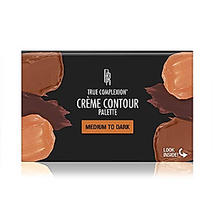 Black Radiance True Complexion Creme Contour Palette, Medium to Dark, 7.5 Gram