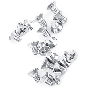 100pcs M3 Flat Head Countersunk Screw Kit, Flat Head Screw M3*4mm Stainless Steel Machine Countersunk Screws Bolt Fastener Used in Home and Office Appliance (4mm)