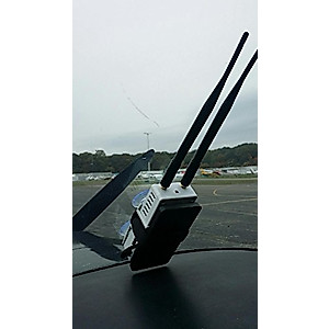 Stratux ADS-B Dual Band Receiver Aviation Weather and Traffic - Internal WAAS GPS, AHRS, Battery Pack, Suction Mount, Antennas, SDR