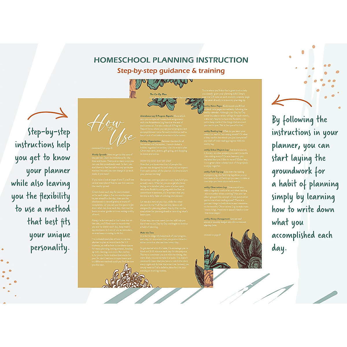 Day by Day Homeschool Planner, 2023-2024 School Year - by Well Planned Gal