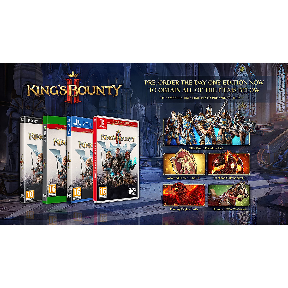 King's Bounty II - Day One Edition (Nintendo Switch)