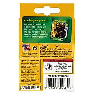 Crayola Classic Color Pack Crayons, 8 Colors/Box (52-3008)