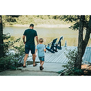 C.R. Plastics Generation Adirondack Chair (Navy)