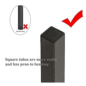 Einfach Twin Metal Platform Bed Frame with Wooden Rivet Headboard/Mattress Foundation with 13 Strong Steel Slats Support/No Box Spring Needed/Single Platform Bed for Kid Boy Adult/Easy Assembly/Brown