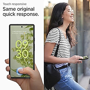 Spigen Tempered Glass Screen Protector [GlasTR AlignMaster] designed for Pixel 7 [Case Friendly] - 2 Pack