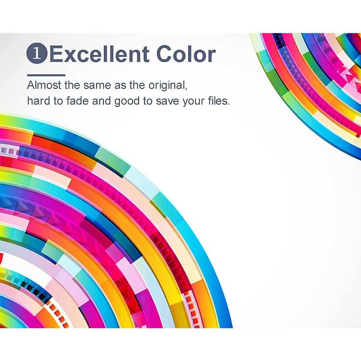 DCPT300 Refill Dye Ink for Brother DCPT300/T500W/T700/ BT6000 /BT5000 Inkjet Printer(Black Cyan Magenta Yellow) 4PC BK 100ML Color 42ml