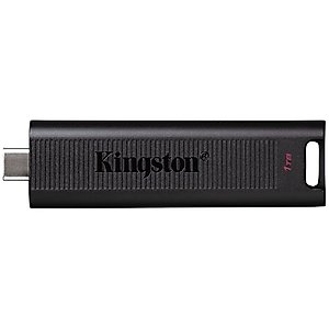 Kingston USB DT MAX 1TBType C 3.2 Gen 2 Reading: 1,000MB/sec Writing: 900MB/sec (DTMAX/1TBCR)