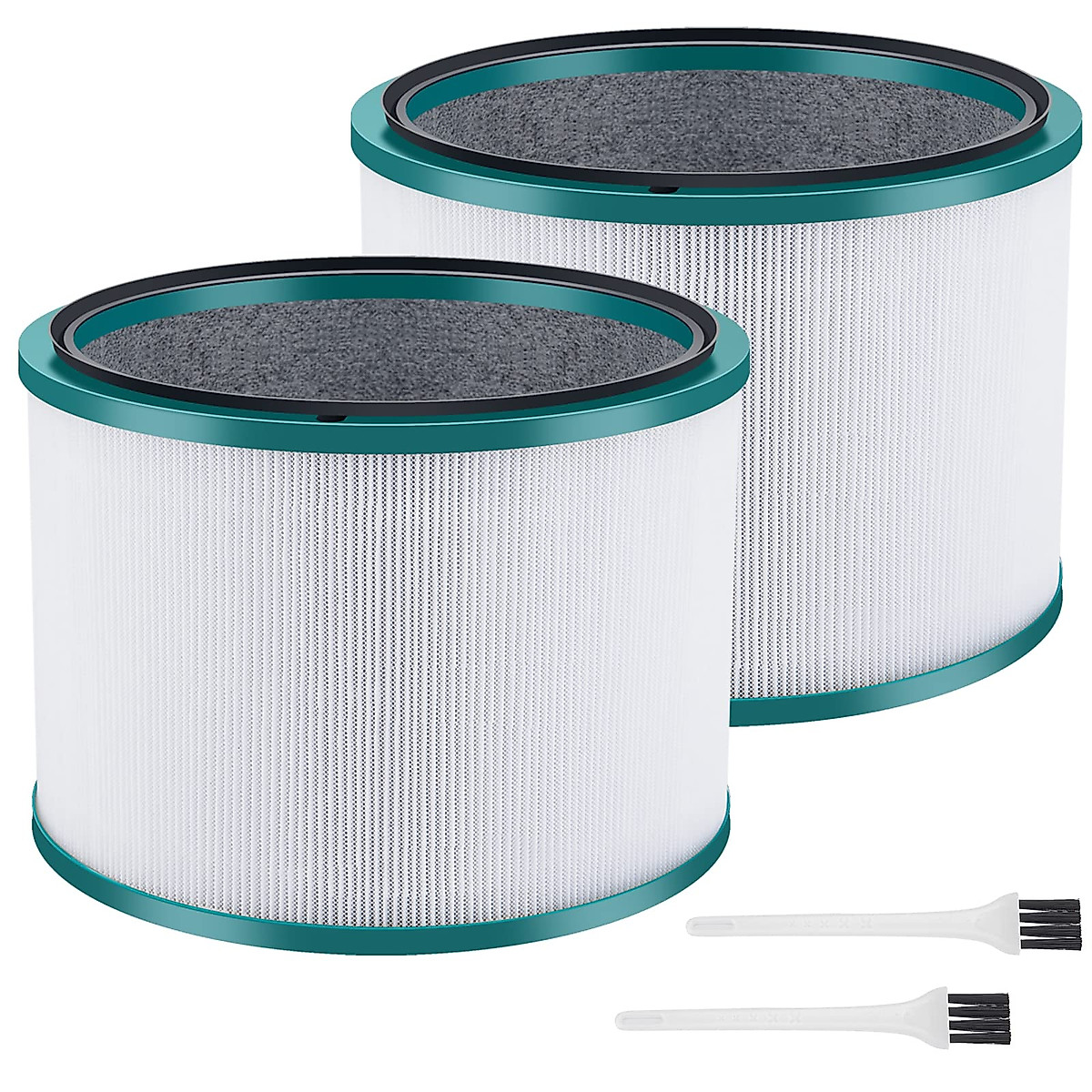 Star Maktion,2 Pack Air purifier filters replacements,High-Efficiency Activated Carbon,Compatible with Dyson DP01、DP03、HP00、HP01、HP02、HP03、Desktop Purifier,part number 968125-03