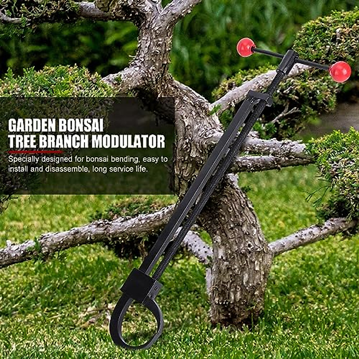 EVTSCAN Tree Branch Bender, Garden Bonsai Tree Branch Bender Modulator Bonsai Branch Bender Trunk Adjuster Garden DIY Tool