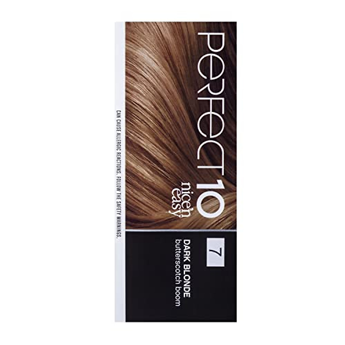 Clairol Nice'n Easy Perfect 10 Permanent Hair Dye, 7 Dark Blonde Hair Color, Pack of 2