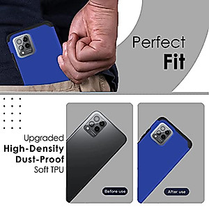 HRWireless Compatible for Revvl 6X Pro 5G, Revvl 6 Pro 5G Phone Case (Pro Version Quad Camera) Ultimate [Shockproof] Heavy Duty (Magnetic Mount Friendly) Premium Dual-Layer Cover for Protection