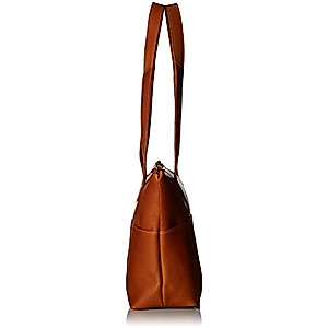 David King & Co. Top Zip Shopping Tote 543, Tan, One Size
