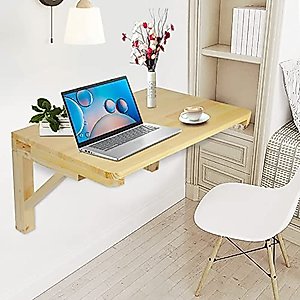 Folding Table Wall Mounted Space Saving，Foldable Wall-Mounted Table，Multifunctional Foldable Wall Table，Save Space for Laundry, Study, Dining Room，Multiple Sizes (29.5“×19.7”（75cm×50cm）)