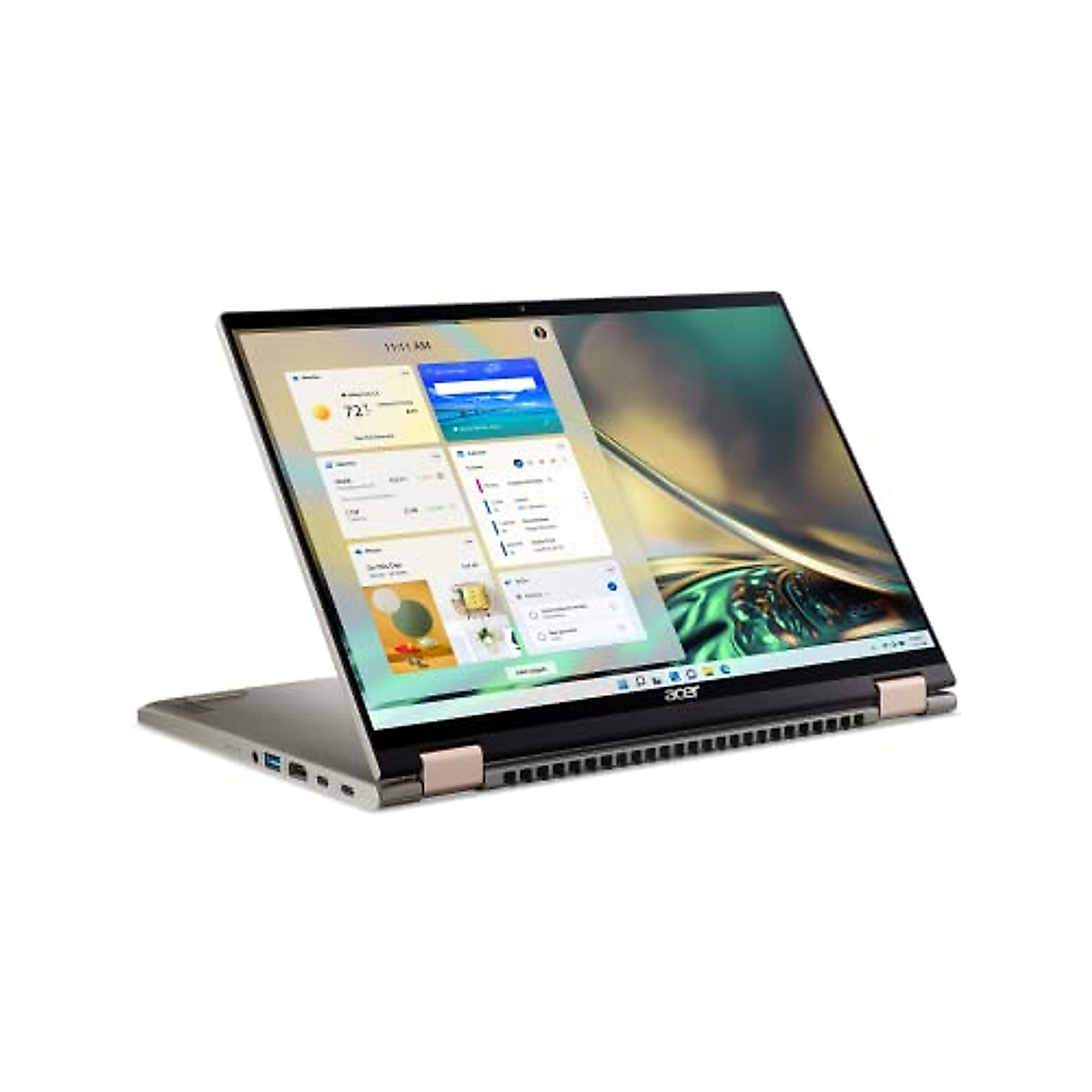 Acer Spin 5 Intel Evo Convertible Laptop | 14" 2560 x 1600 IPS Touch (425nit & 100% sRGB) | Intel Core i7-1260P | 16GB LPDDR5 | 1TB SSD | Killer WiFi 6E | Active Stylus | Windows 11 | SP514-51N-70LZ