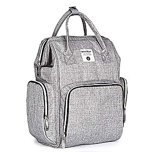 UARERISE Diaper Bag Backpack,Maternity Nappy Bag, Mummy Travel Back Pack,Large capacity Baby Care Bag