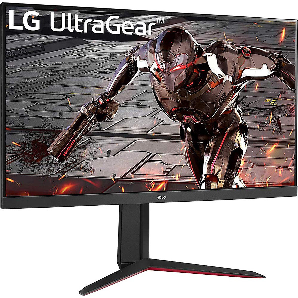 LG 32GN650-B 32 inch Ultragear QHD 165Hz 16:9 HDR10 Monitor with FreeSync Premium Bundle with Deco Gear HDMI Cable 2 Pack + Gamer Surface Mousepad + Screen Cloth