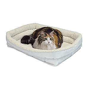 MidWest Homes for Pets Double Bolster Pet Bed | 30-Inch Dog Bed ideal for Medium Dog Breeds & fits 30-Inch Long Dog Crates