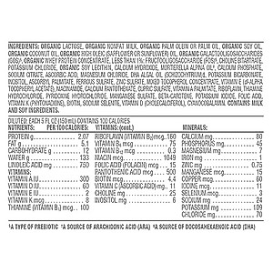 Happy Baby Organics Infant Formula, Milk Based Powder with Iron Stage 1, 21 Ounce (Pack of 1) packaging may vary
