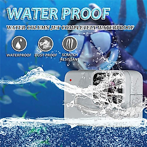 [ 4-Pack ] Diruite for GoPro Hero 7 Silver White Screen Protector, 2.5D 9H Hardness Ultra-thin Tempered Glass for GoPro Hero 7 Silver White Camera Screen Protector [Anti-Scratch]