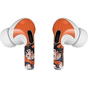 Skinit Decal Audio Skin Compatible with Apple AirPods Pro - Officially Licensed Dragon Ball Z Goku Turtle School Uniform Design