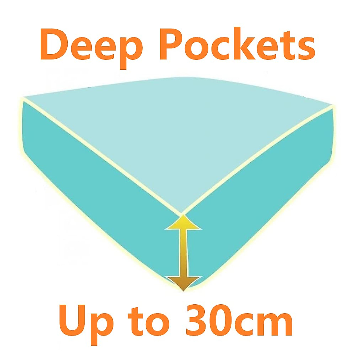 Fully-Encased Waterproof Mattress Cover Protector Twin Mattress Cover Machine Washable Breathable Mattress Cover,Fitted Bed Cover 12" Deep Easy Care (Burgundy,80x200x30cm)