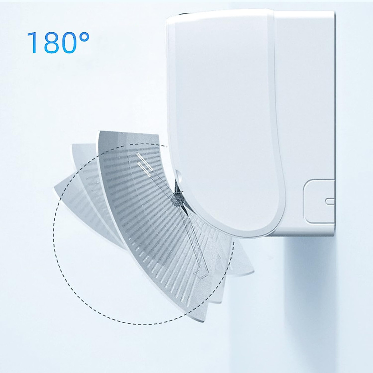 Air Conditioner Deflector, Universal Adjustable Confinement Air Deflector Helps Cooling/Heating Air Circulation, Wind Direction Baffle for Home/Room/Office/Elderly, Babies, Pregnant Women