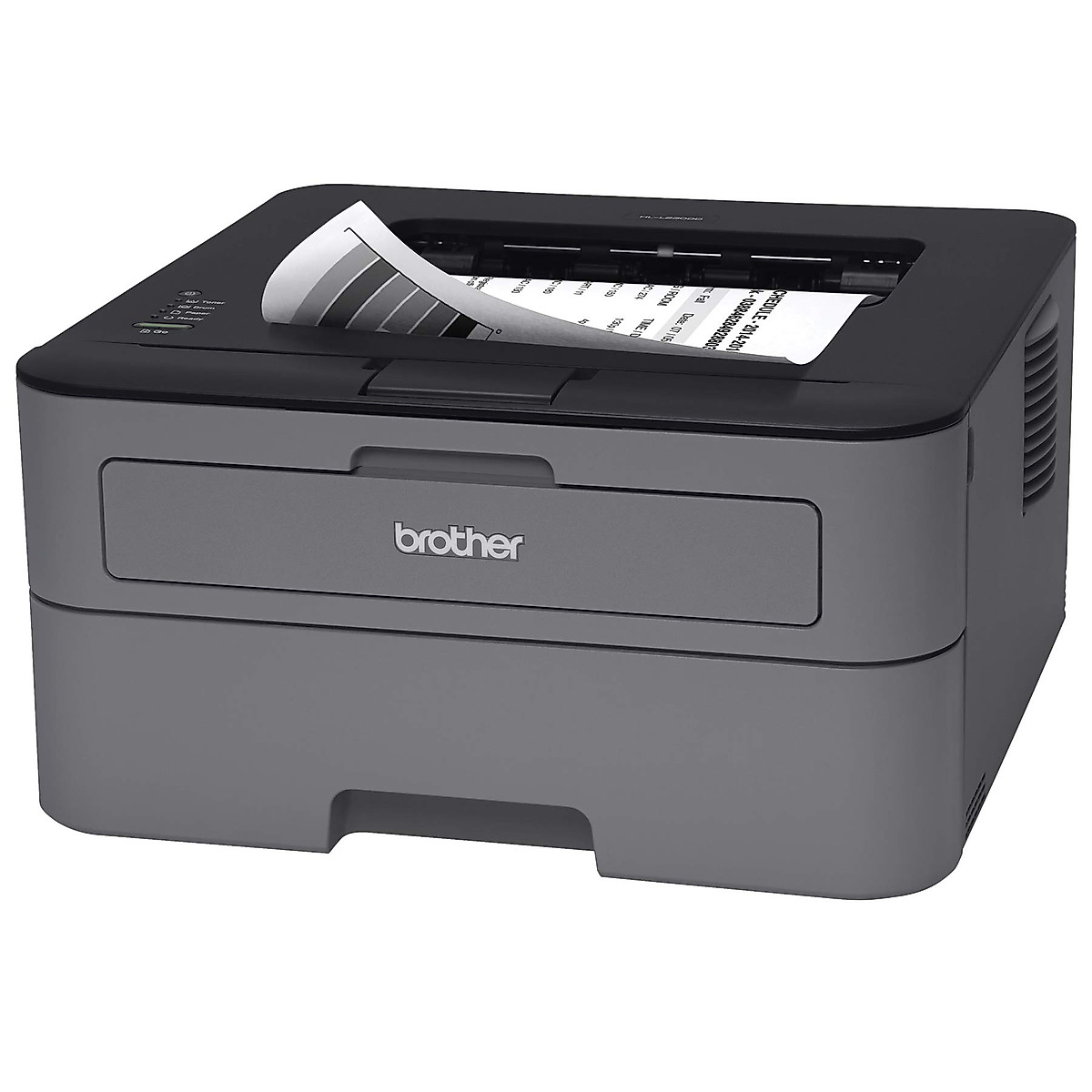 Brother HL-L2300DB Monochrome Laser Printer with Duplex Printing for Home Business Office - 2400 x 600 Resolution - 27 ppm, Hi-Speed USB 2.0, 250-sheet Capacity, CBMOUN USB Printer Cable