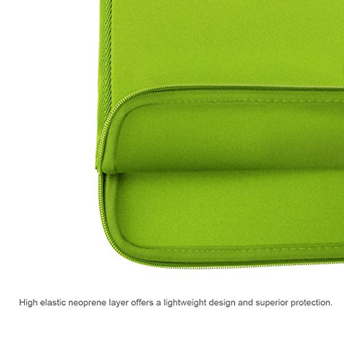 Arvok 13 13.3 14 Inch Laptop Sleeve Case for MacBook Pro/MacBook Air 13-14 inch, Water-Resistant Notebook Chromebook Computer Pouch, Carrying Bag Cover for HP/Dell/Lenovo/Asus/Acer, Bamboo Green