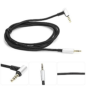 eboxer-1 3.5mm to 2.5mm Male Audio Cable Aux Cord for PS4, for Turtle Beach PX5 PX4 XP500 XP400 X42 Audio Replacement Wire, 1m / 3.3ft, Plug and Play