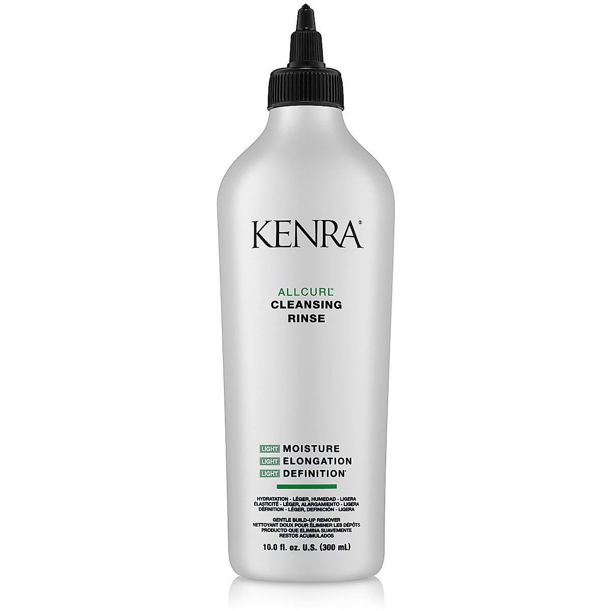 Kenra AllCurl Cleansing Rinse | Non-Drying Cleansing Rinse | Eliminates Product Build-Up | Maintains Moisture | Enhances Manageability | Color Safe | Wavy, Curly, Coily Hair | 10 fl. oz