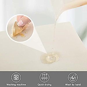 Candy Hearts Pattern Set Dish Drying Mats of Quick Dry Fabric for Kitchen,Heat Resistant Coffee Machine Mat Kitchen Accessories 17.7"x11.8"