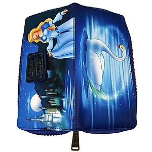 Loungefly Swan Princess Odette Castle Scene Wallet